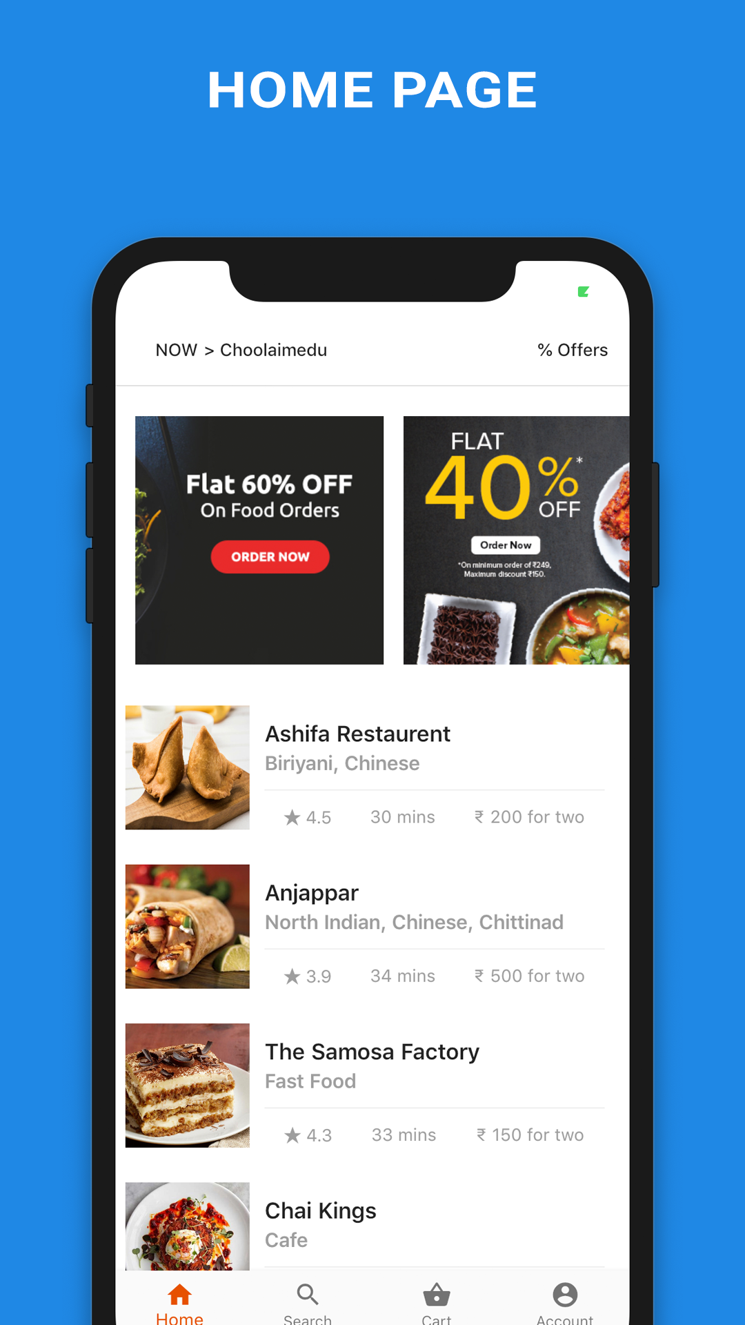 Flutter Food Delivery App Theme Flutter Food Delivery App Theme